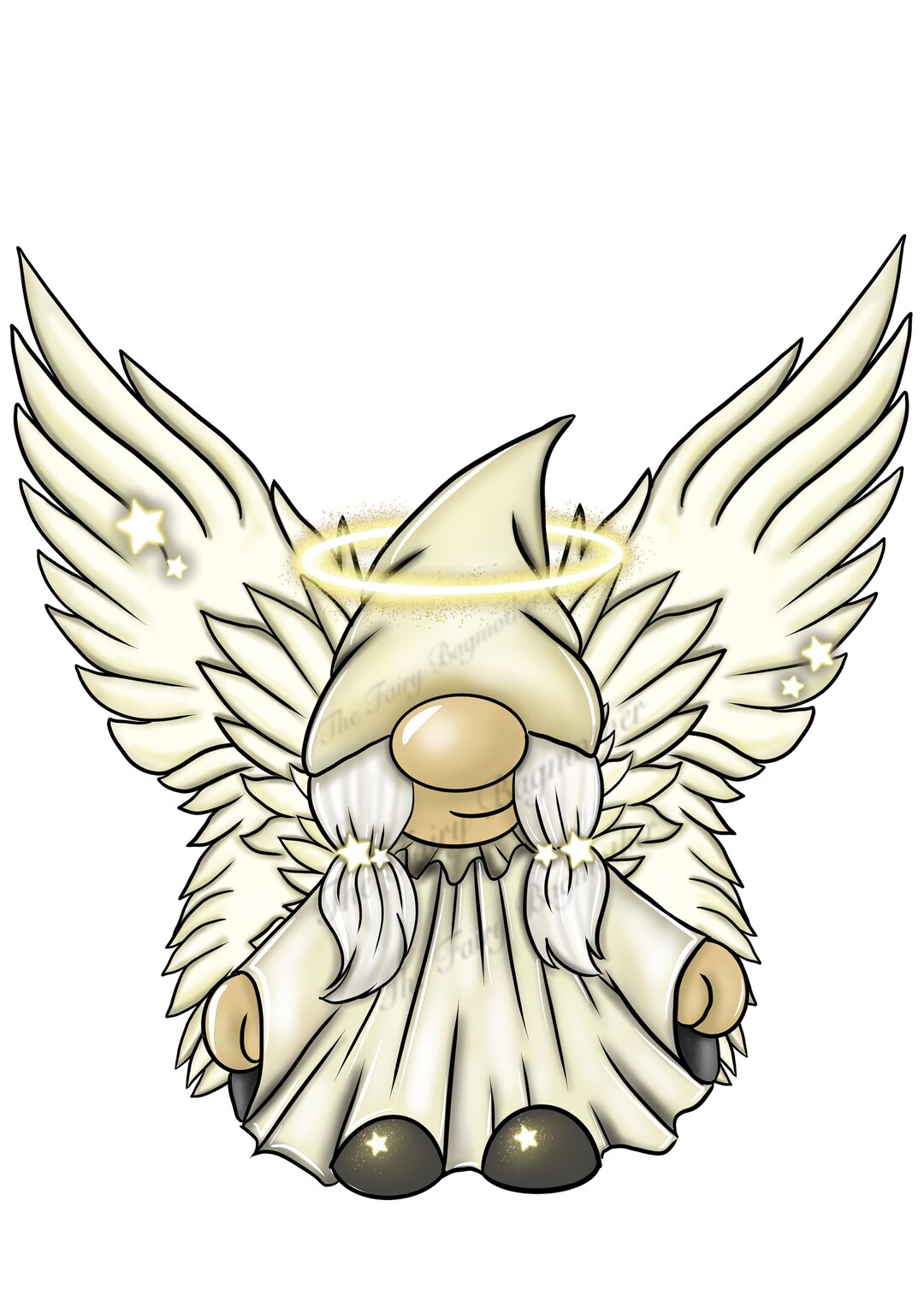 Christmas Guardian Angel Gonkette Gonk Gnome Png Clip Art File Design ...