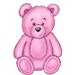 Pink Teddy Bear Clip Art Png New Baby Gender Reveal Sublimation Design ...