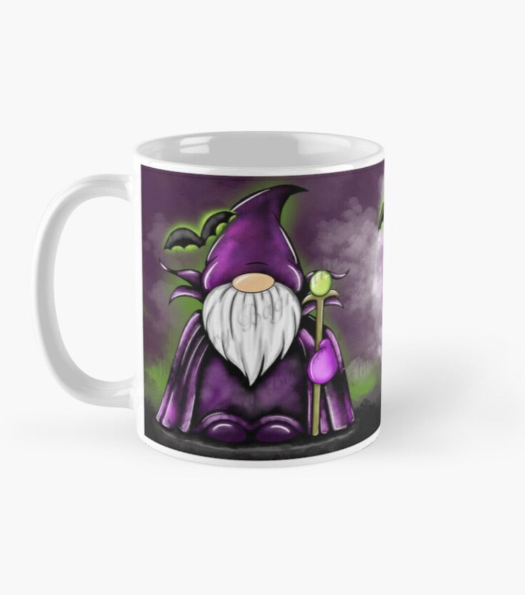 Bat Gonk Gnome Halloween Mug Wrap Png Clip Art Sublimation Design - Etsy