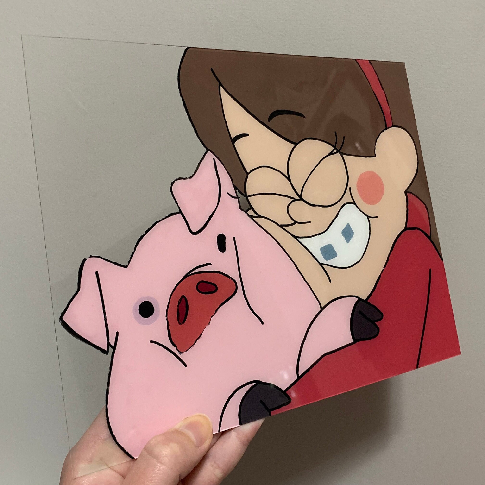 Mabel Glass Painting Gravity Falls - Etsy