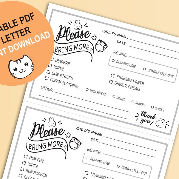 Parent Board Daycare - Etsy