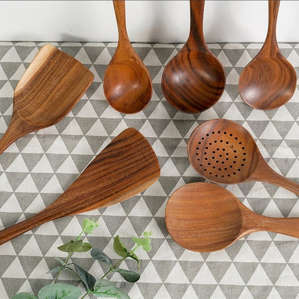 Wood Kitchen Tools - Etsy