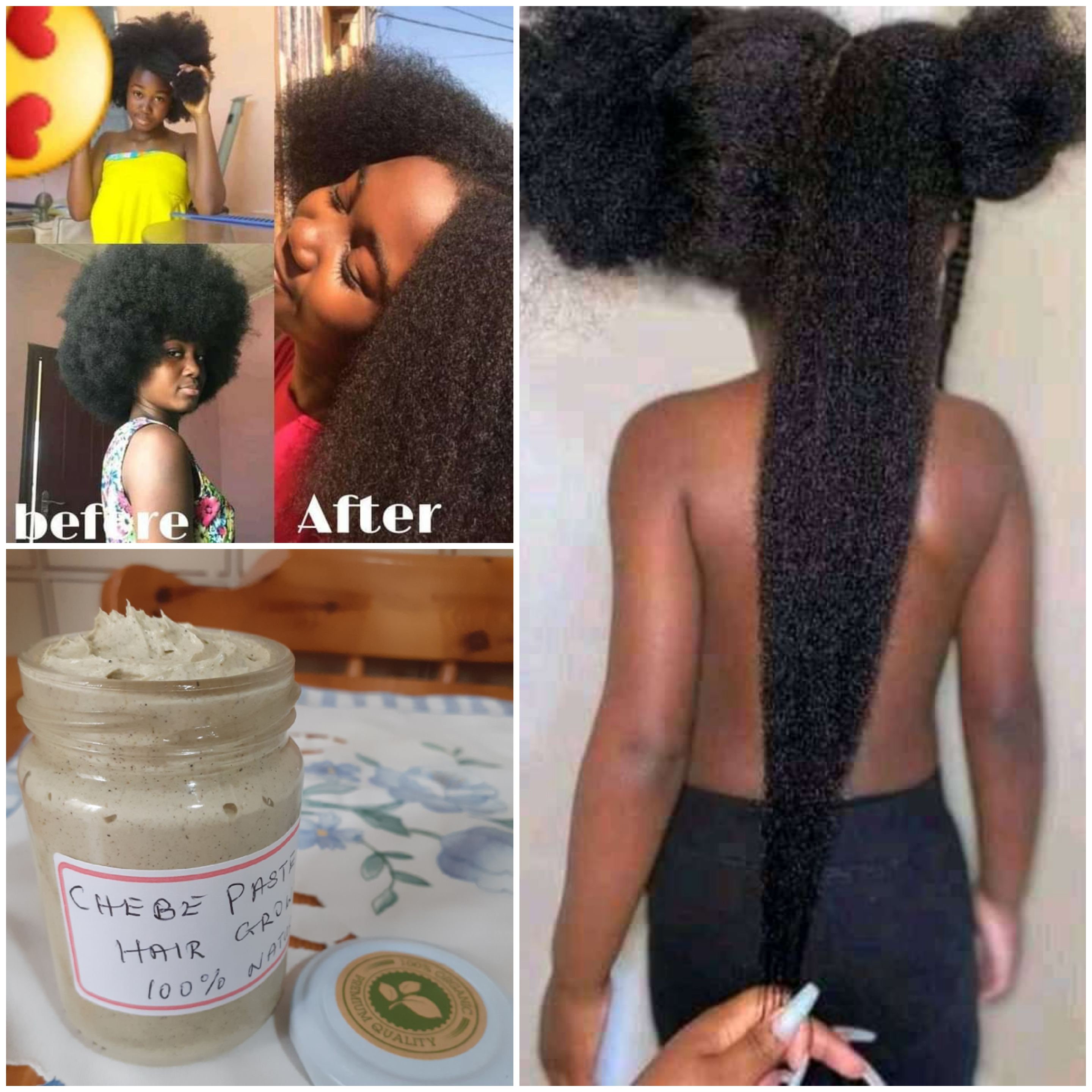 Long Hair Chebe Fast Hair Growth Cream - Etsy