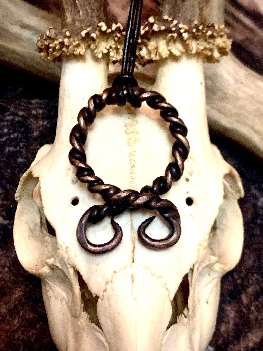 Hand Forged BRONZE Trollkors (troll Cross) - Etsy