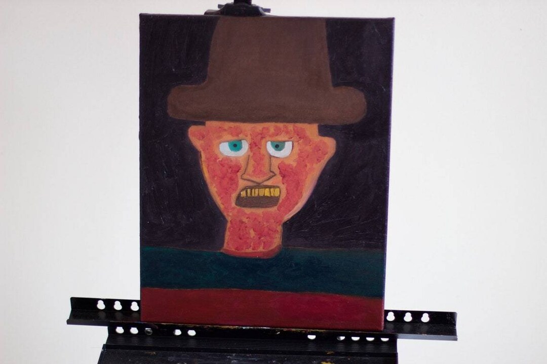 Freddy Krueger Painting - Etsy