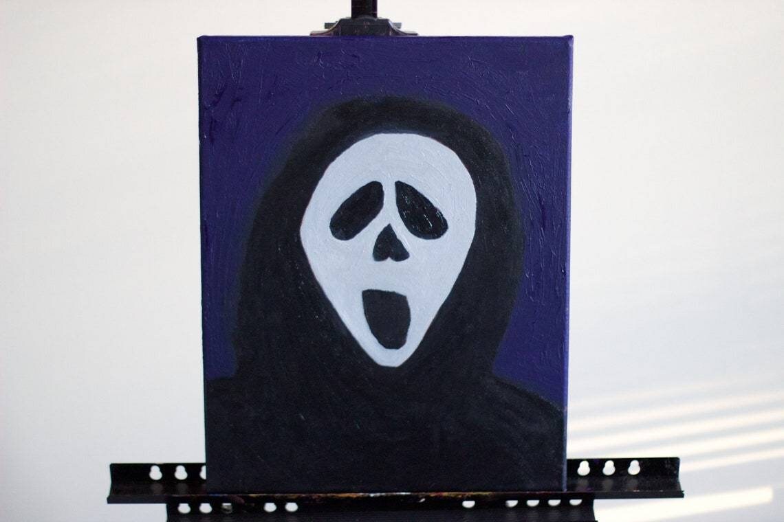Ghostface "scream" Painting - Etsy