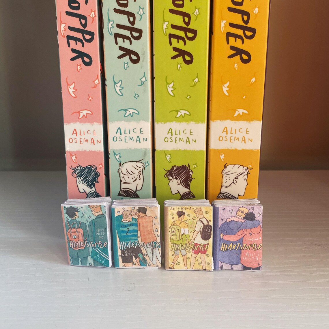 Heartstopper Series Mini Book Set Alice Oseman Nick and - Etsy Canada