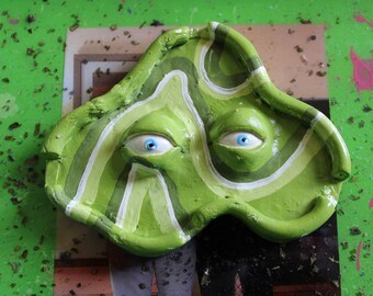 Clay Ashtray - Etsy
