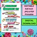 Editable Pharmacy Candy Kit Gift Tags: Emergency Survival Prescription ...