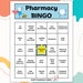Editable Hospital Pharmacy Bingo Game: 30 Cards (PDF Download) - Etsy