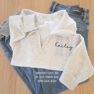 Nurse Custom Quarter Zip Sweatshirt-jerzees Nublend Quarter Zip-custom ...