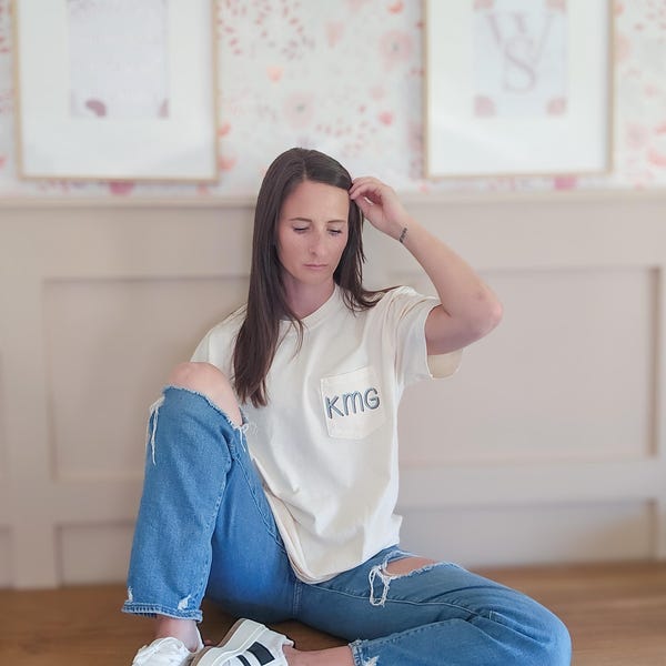 Monogrammed Shirts - Etsy