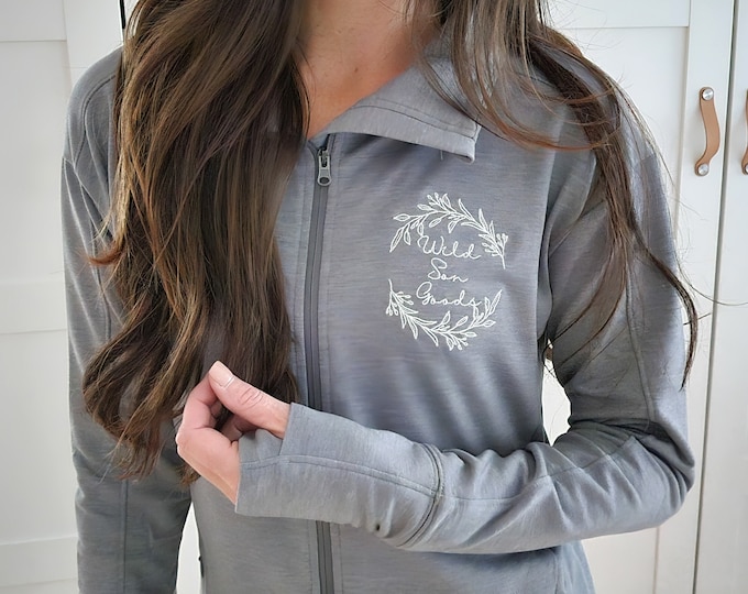 Custom Business Logo Jacket-custom Embroidered Jacket-embroidered ...