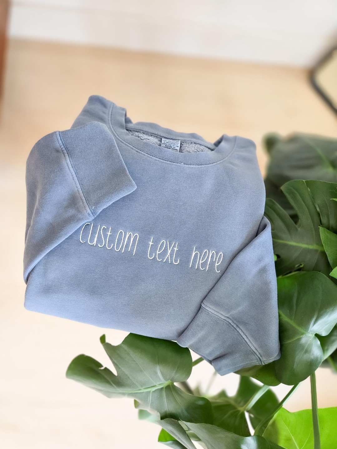 Custom Independent Apparel Sweatshirt-embroidered Sweatshirt- Custom ...