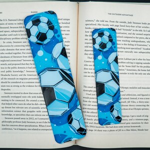 Soccer Bookmark, Soccer Ball Bookmark, Futbol Bookmark, Soccer Player ...