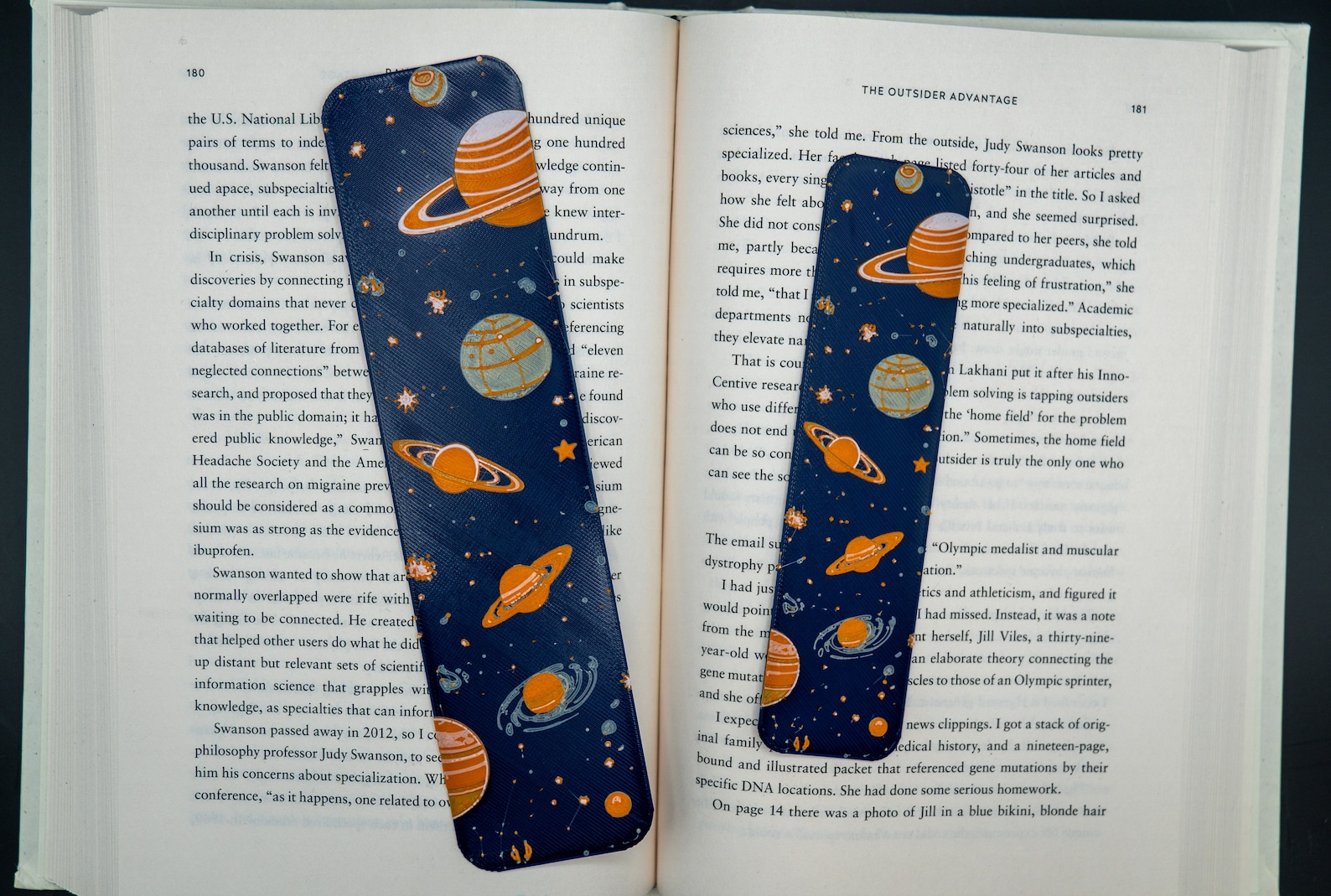 Space Bookmark, Outer Space Bookmark, Planets Bookmark, Space Themed ...