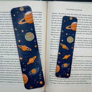 Space Bookmark, Outer Space Bookmark, Planets Bookmark, Space Themed ...