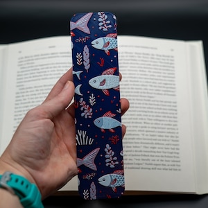 Fish Bookmark, Nature Themed Bookmark, Cute Fish Bookmark, Fisherman ...