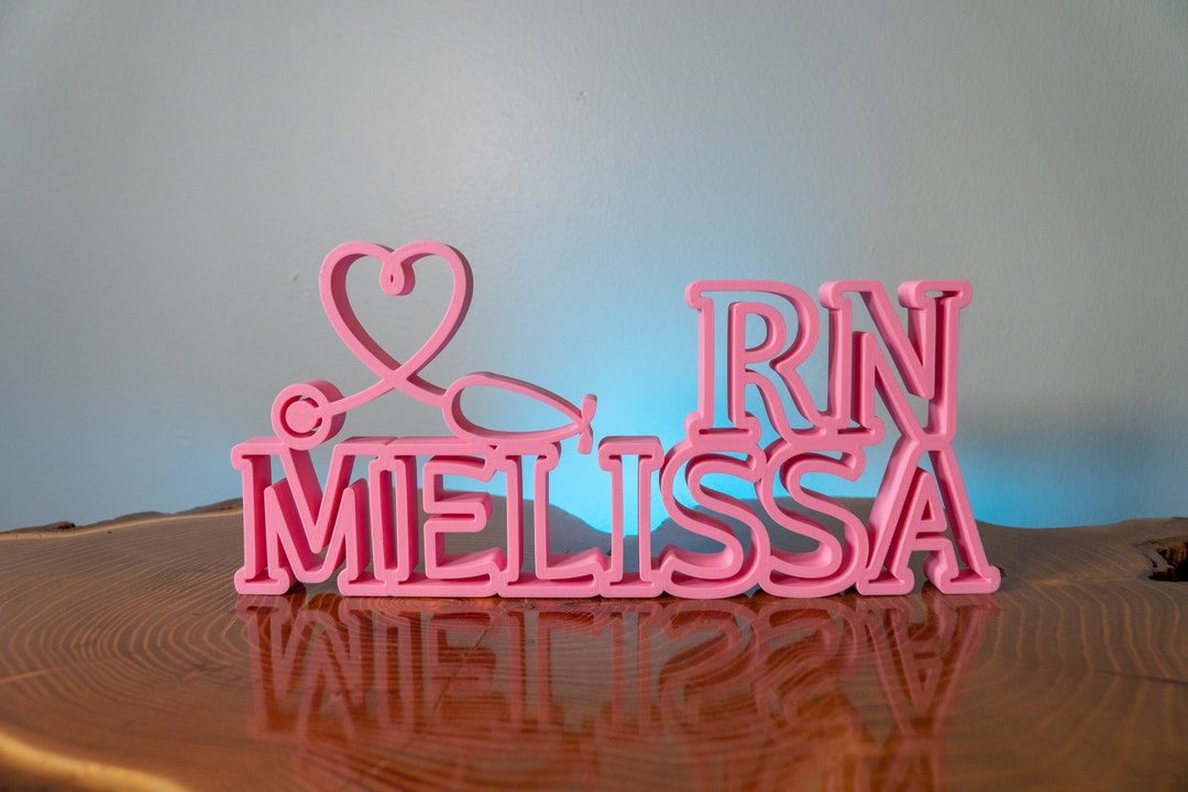 Nurse Name Plate, Nurse Name Sign, Nurses Week Gift, New Nurse Gift ...