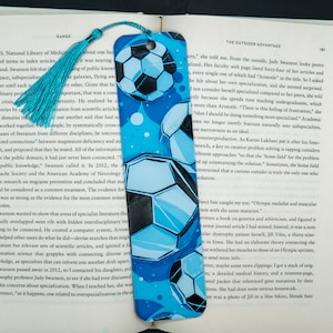 Soccer Bookmark, Soccer Ball Bookmark, Futbol Bookmark, Soccer Player ...