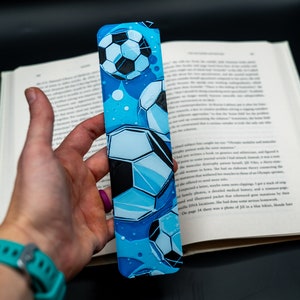 Soccer Bookmark, Soccer Ball Bookmark, Futbol Bookmark, Soccer Player ...