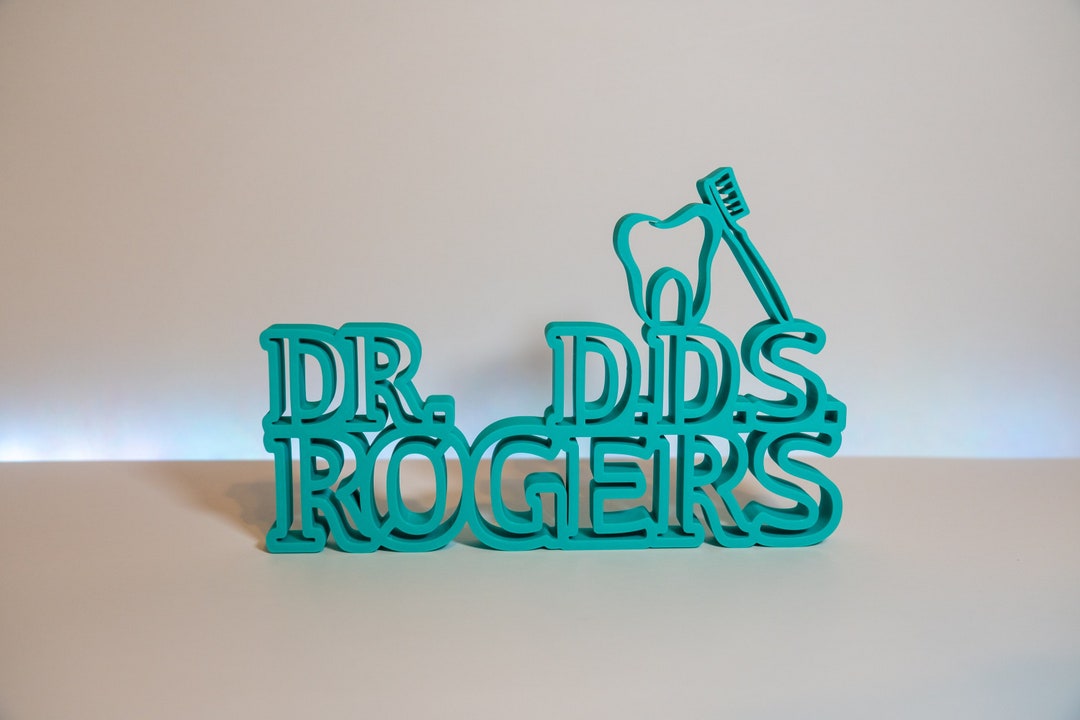 Dentist Name Plate for Desk, Dentist Gift, New Dentist Gift, Dentist ...