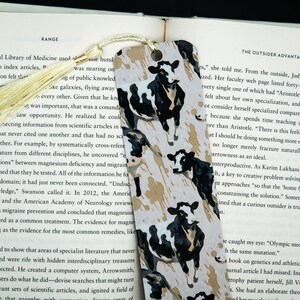 Cow Pattern Bookmark, Farm Animal Bookmark, Cow Print Bookmark, Cow ...