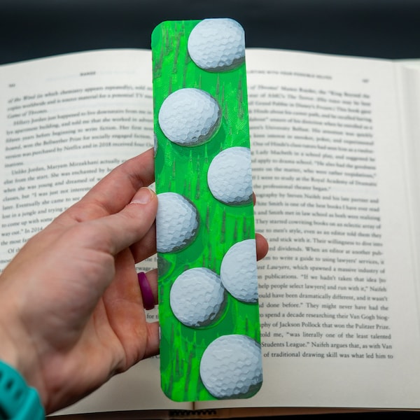 Golf Bookmark - Etsy