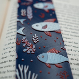 Fish Bookmark, Nature Themed Bookmark, Cute Fish Bookmark, Fisherman ...