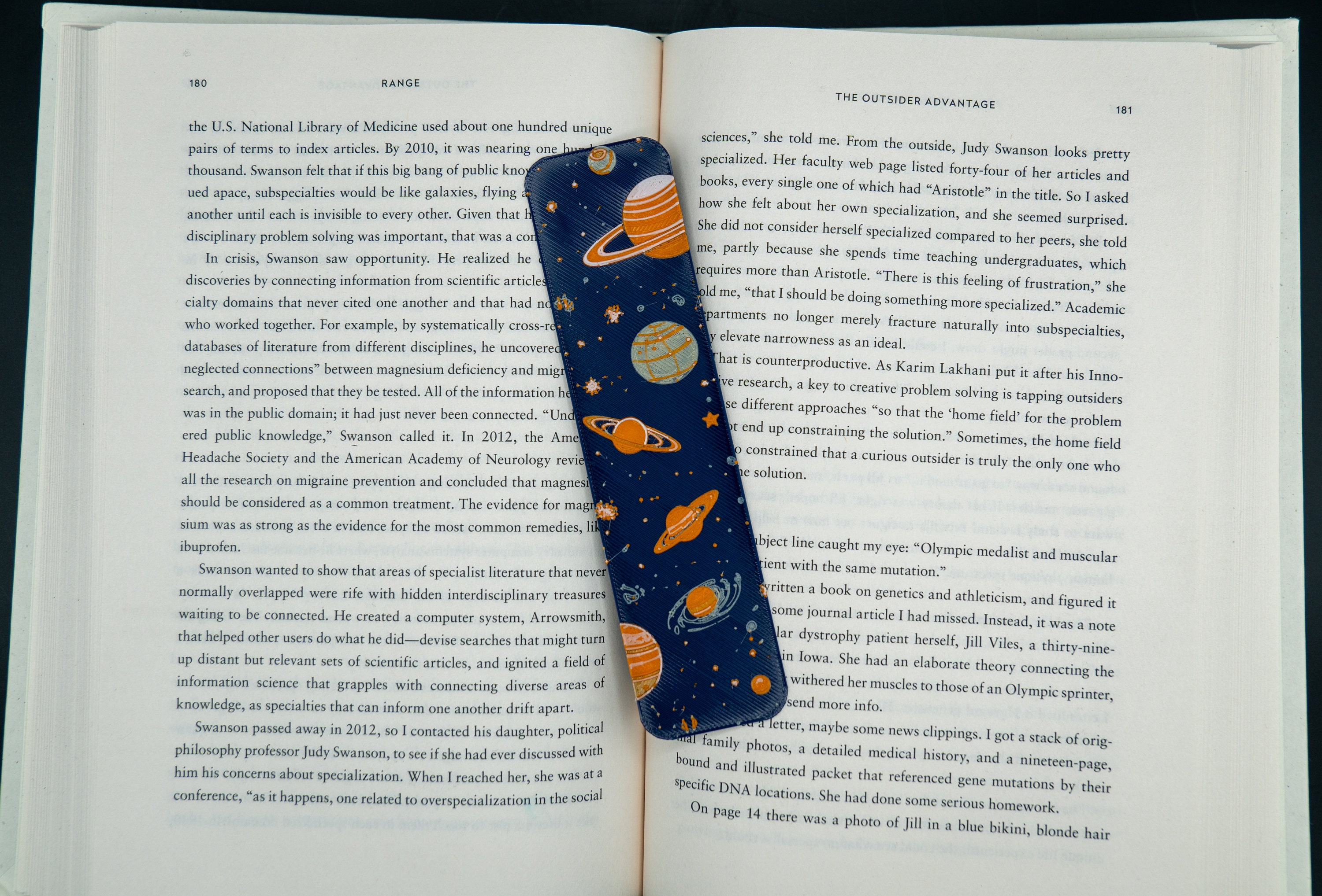 Space Bookmark, Outer Space Bookmark, Planets Bookmark, Space Themed ...