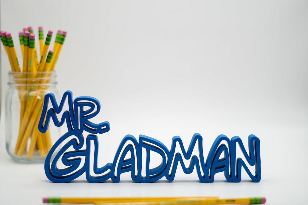 Custom Teacher Desk Sign - Custom Teacher Name Sign - Male Teacher Gift ...