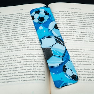 Soccer Bookmark, Soccer Ball Bookmark, Futbol Bookmark, Soccer Player ...