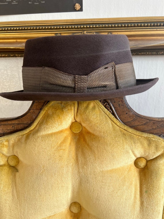 (Vintage) Adam Fifth Avenue Premium Quality Brown Fel… - Gem