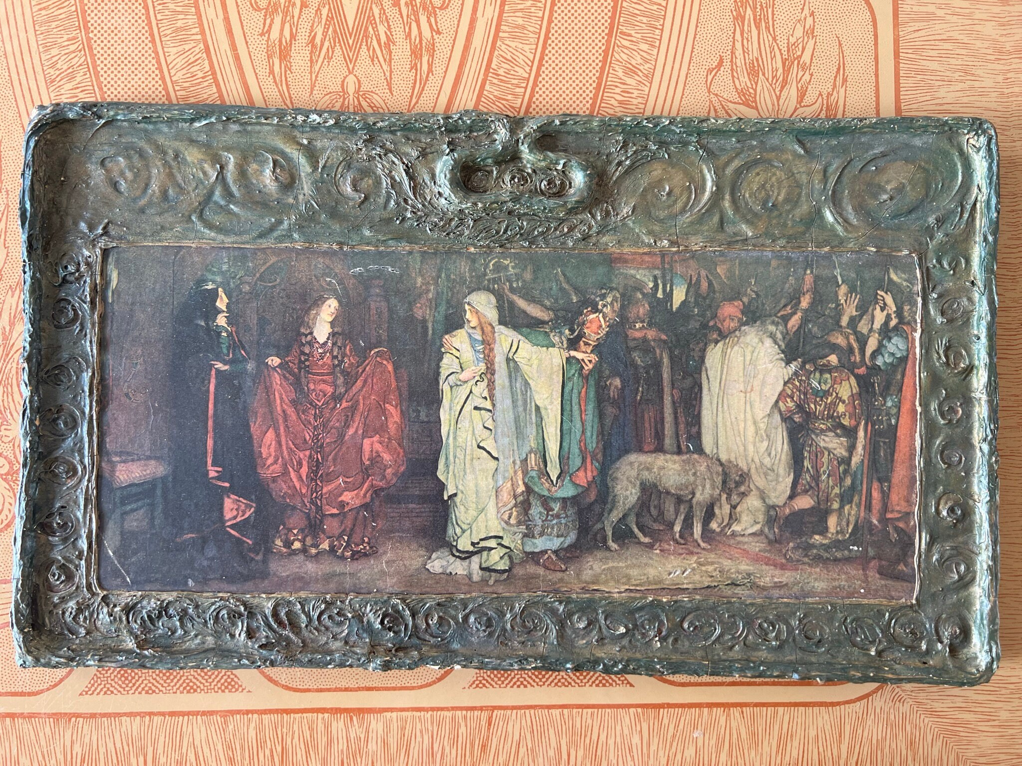 Shakespeare's King Lear act 1 Scene 1 Wood Mounted Art - Etsy