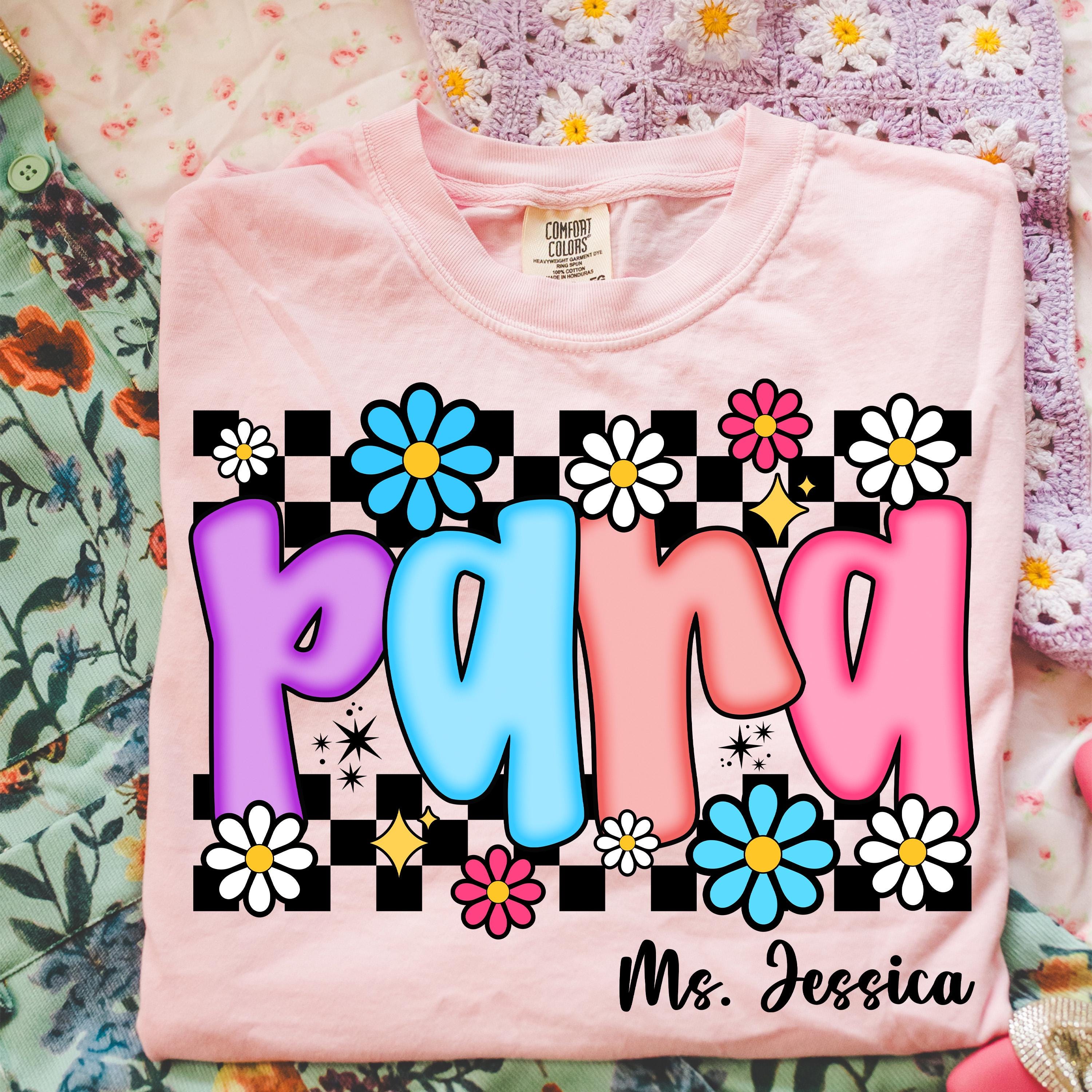 Spring School Occupation PNG Bundle, Preppy Floral Teacher Sped Para ...