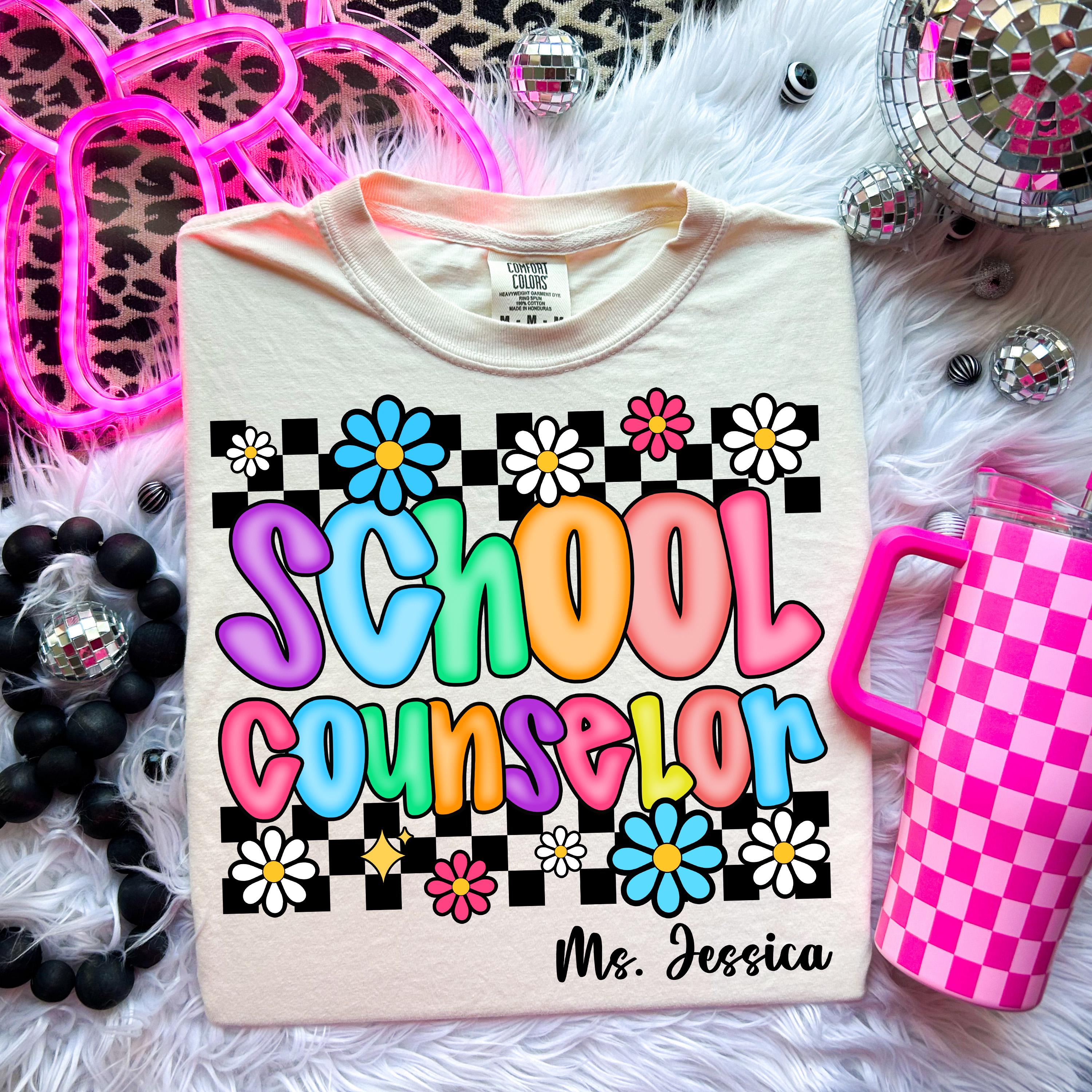 Spring School Occupation PNG Bundle, Preppy Floral Teacher Sped Para ...