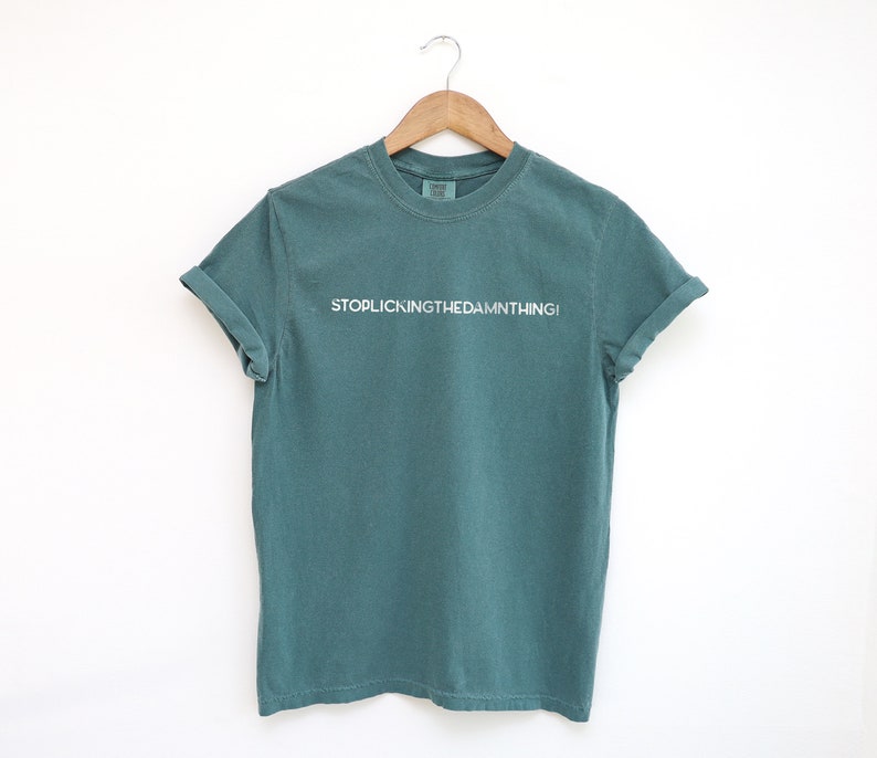 Stop Licking the Damn Thing! Shirt, BG3 Gale T-shirt, Baldur Gate ...