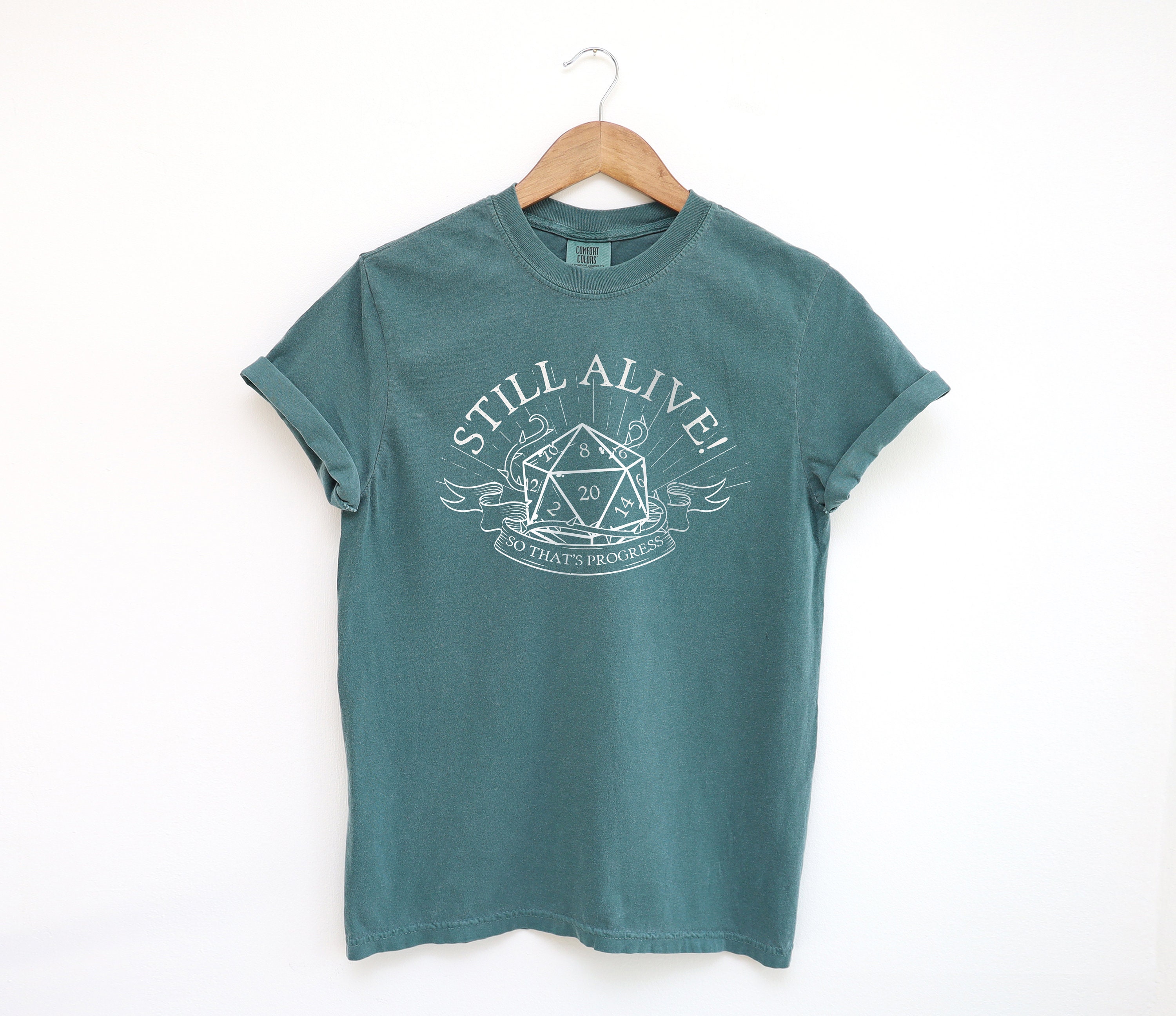 Still Alive so That's Progress BG3 Unisex Shirt, Funny Baldur Tee, Tav ...