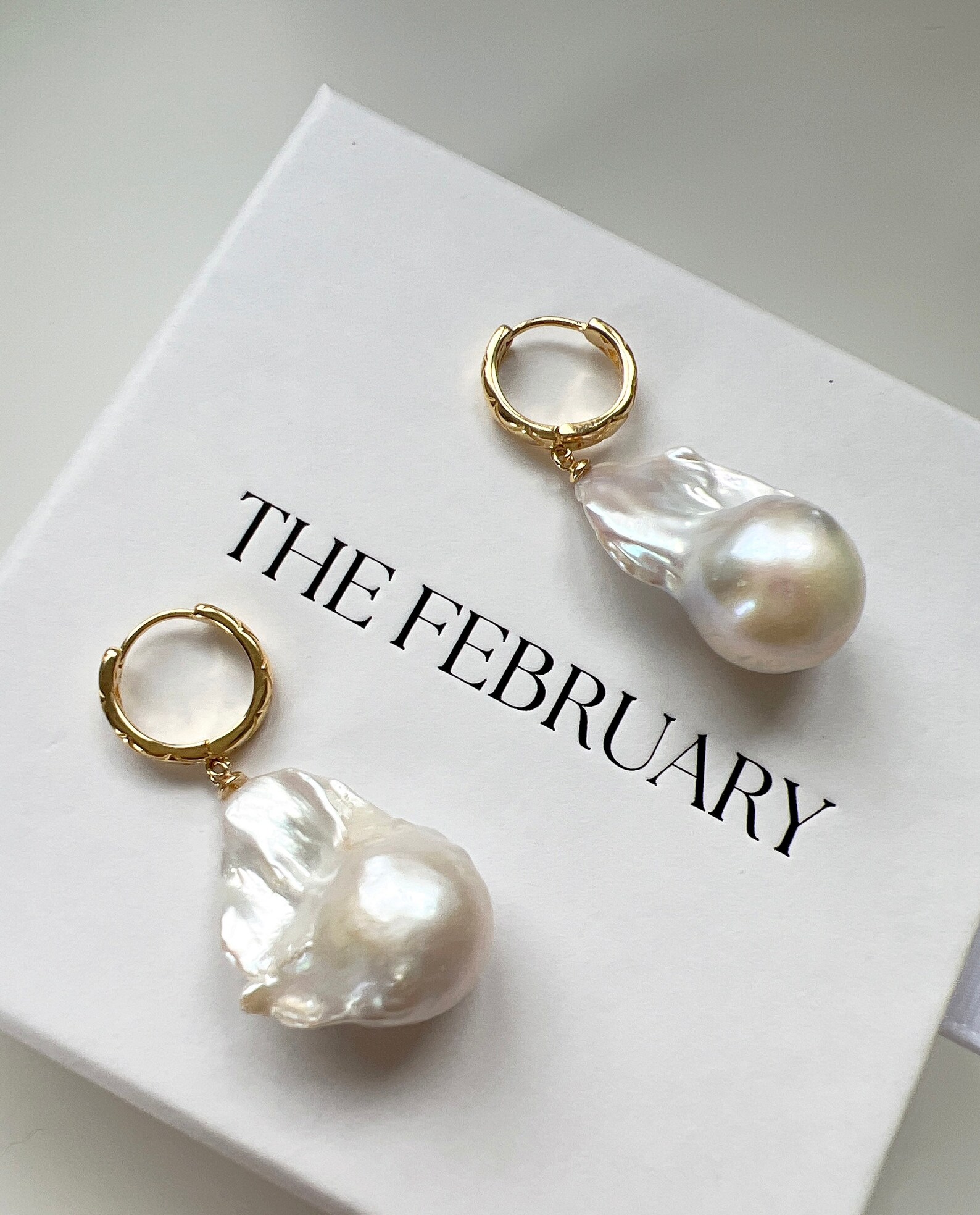 Large Baroque Pearl Earrings Classic Earrings Unique Shape - Etsy Canada