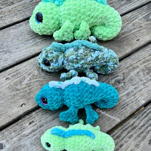 CROCHET PATTERN: Pico the No Sew Chameleon - Etsy