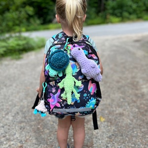 CROCHET PATTERN: Basil the No Sew Pocket/keychain Lizard Pattern - Etsy