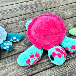 CROCHET PATTERN: Thea the No Sew Sea Turtle - Etsy