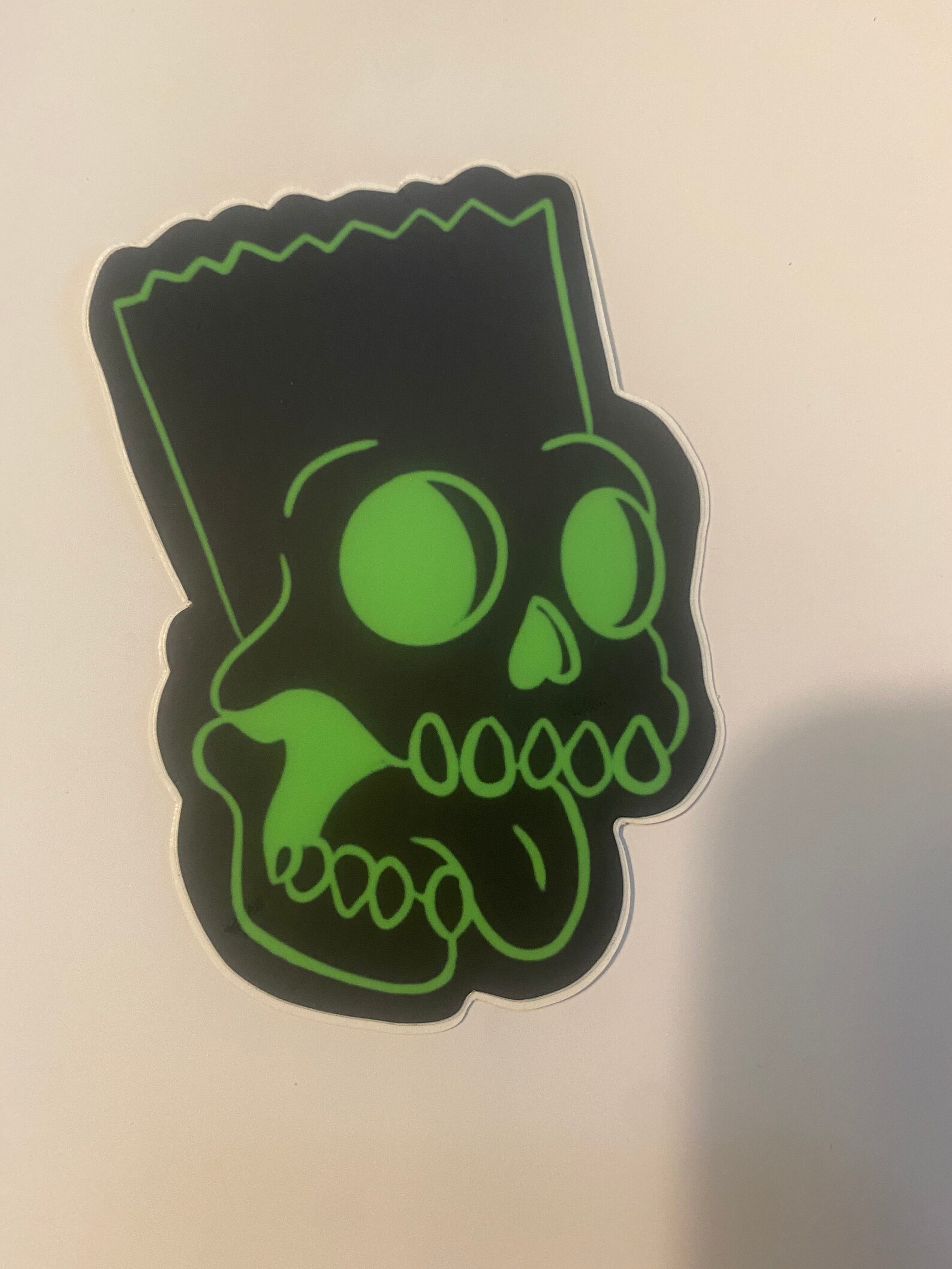 Bart Simpson Head Decal Sticker Gift for Simpsons Fan - Etsy