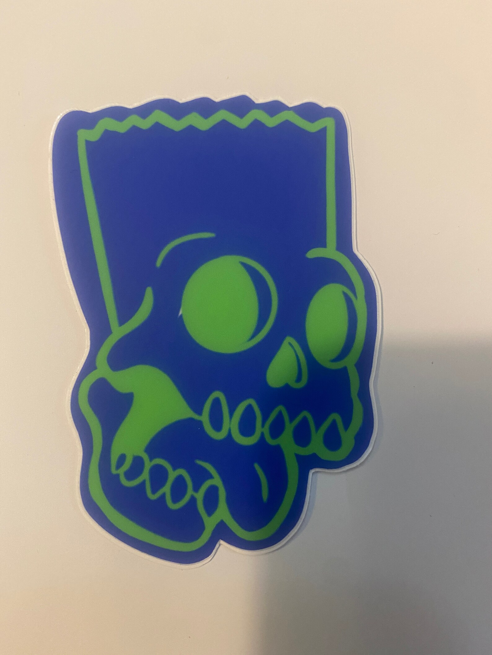 Bart Simpson Head Decal Sticker Gift for Simpsons Fan - Etsy