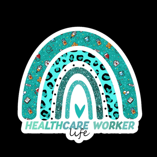 Healthcare Worker Stickers - Etsy