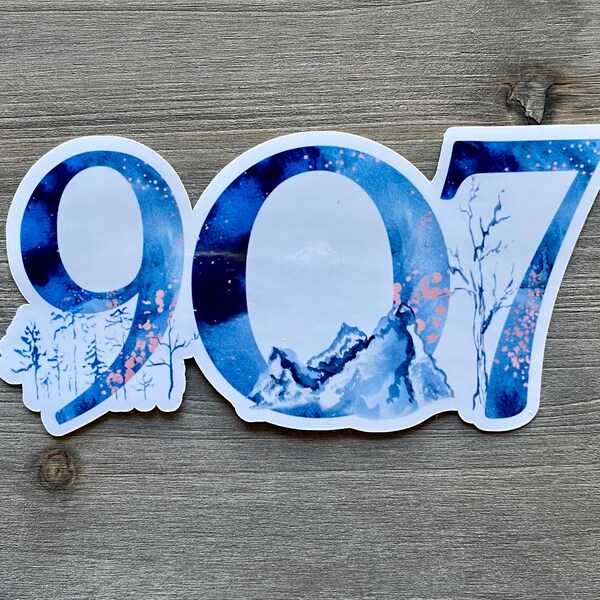 Alaska Sticker - Etsy