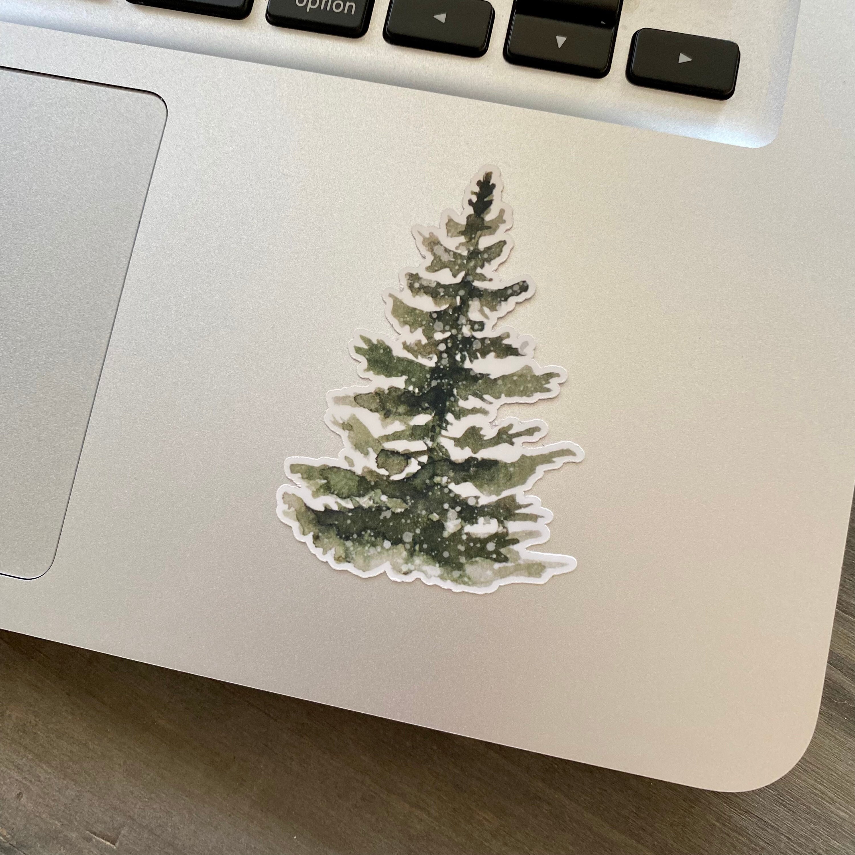 STC-093 Tree Sticker Spruce Tree Stickeralaska Spruce Tree - Etsy