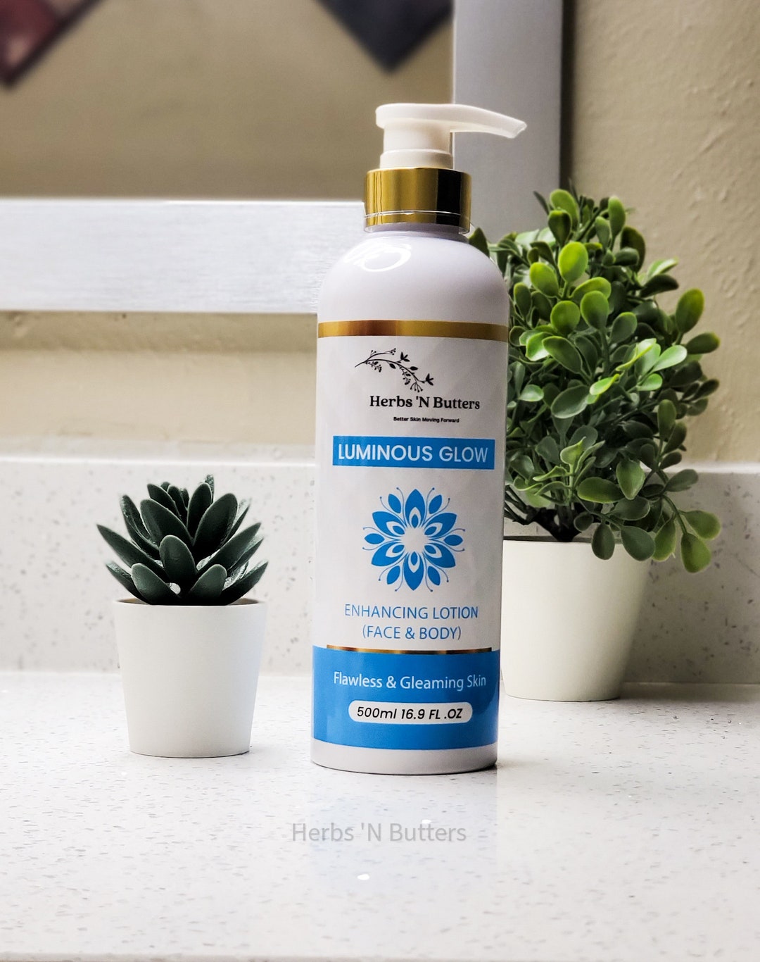 Luminous Glow Lotion KOJIC ACID Brightening Lotion Shea Butter ...