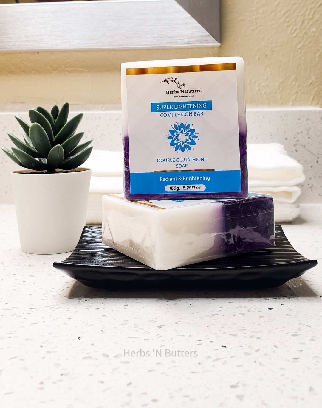 Super Lightening Complexion Bar Double Glutathione Soap Kojic Acid Soap ...
