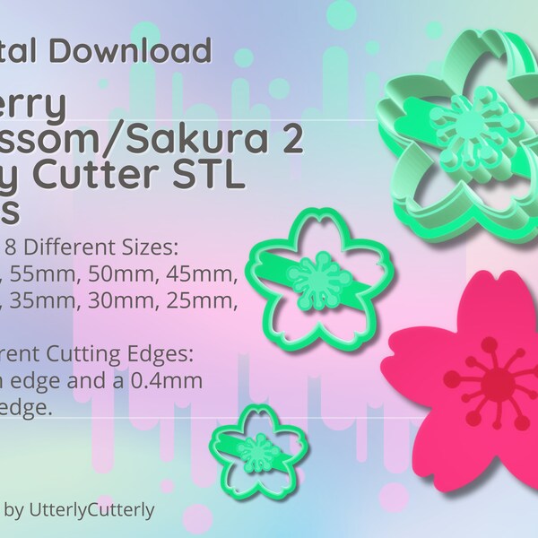 Sakura Cookie Cutter - Etsy